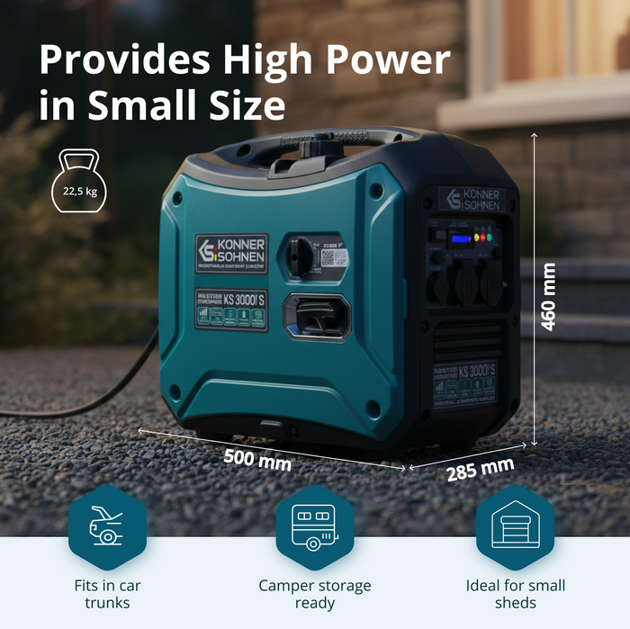 Inverter generator KS 3000i S - Buy Online in Ukraine | Könner & Söhnen